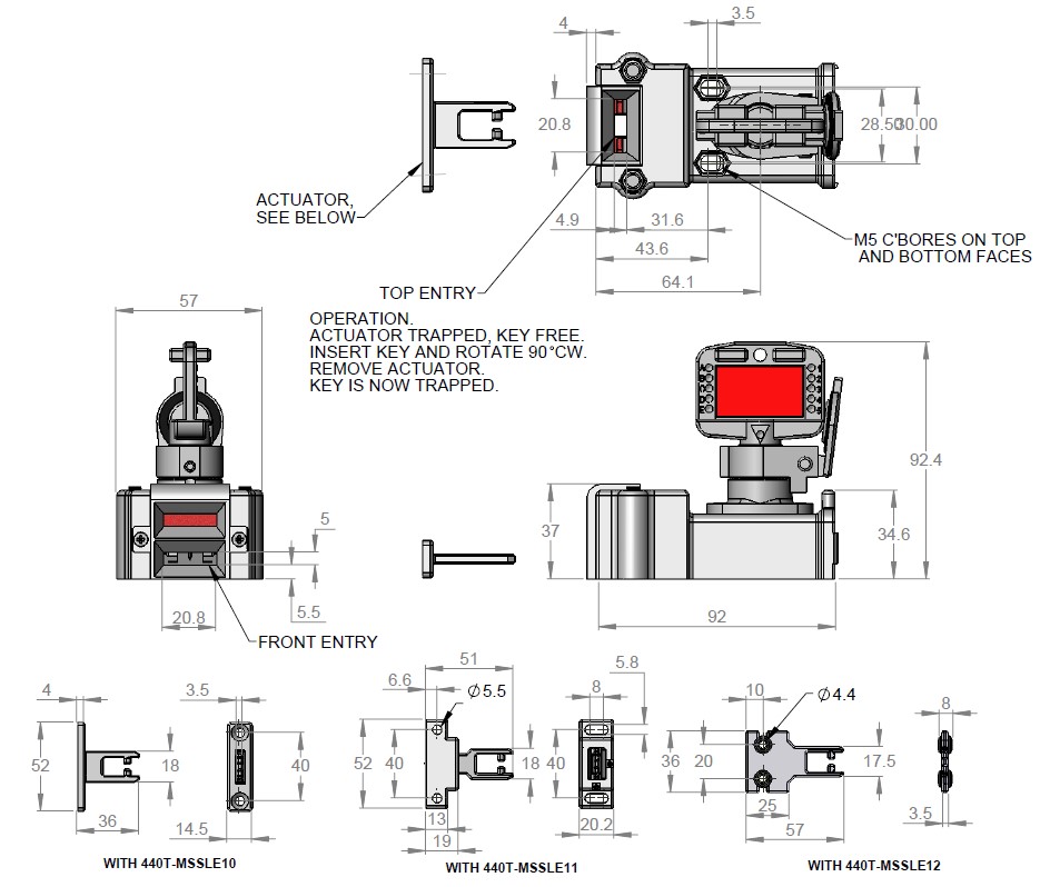Cut Sheet 440T-MSSLS10OC